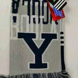 adidas | Accessories | Adidas Yale University Boola Scarf Gray Blue ...